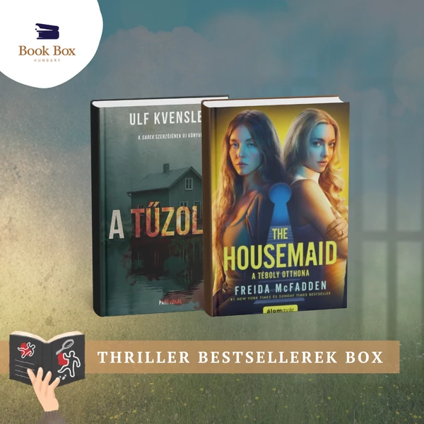 Thriller bestsellerek box - BookBox Hungary